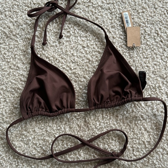 SKIMS | Swim | Skims Swim Triangle Top | Poshmark